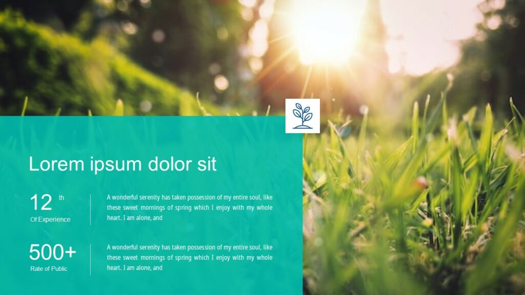 Smell Spring PowerPoint Template – MasterBundles