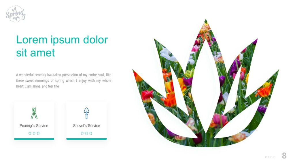 Smell Spring PowerPoint Template – MasterBundles