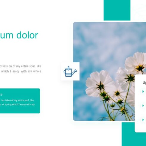 Smell Spring PowerPoint Template – MasterBundles