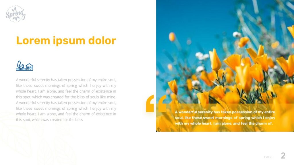 Smell Spring Google Slides Theme – MasterBundles