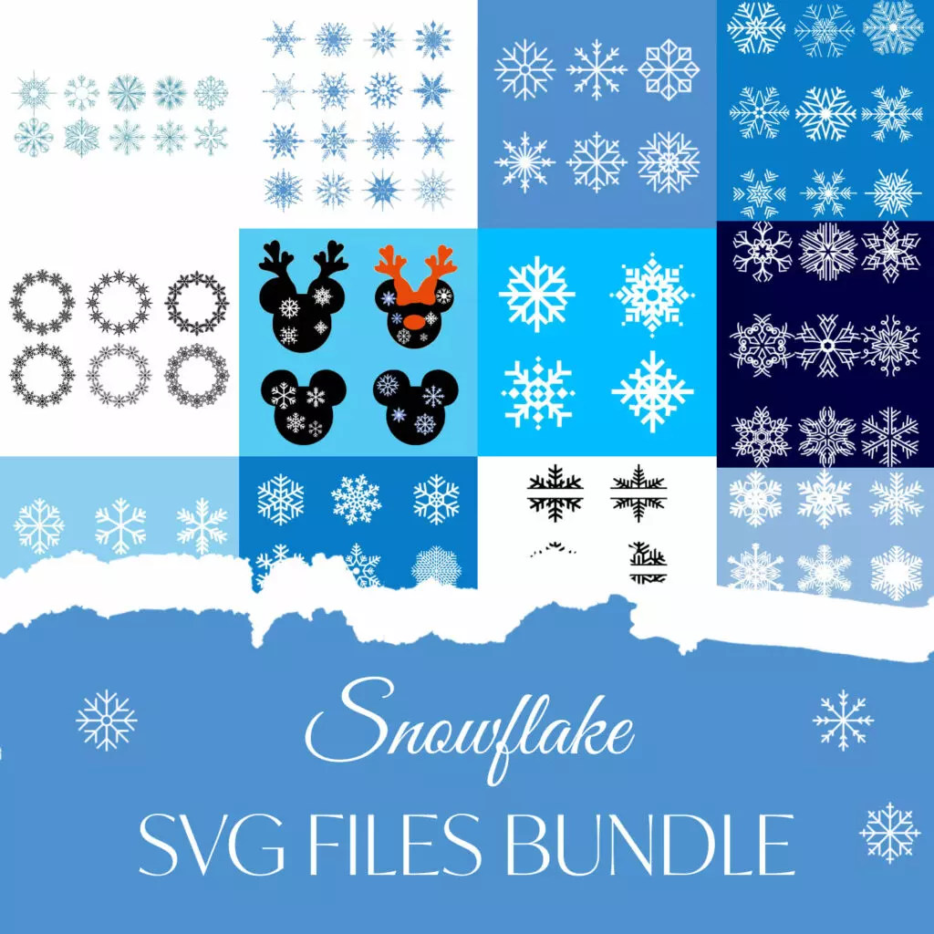 Snowflake SVG Files Bundle – MasterBundles