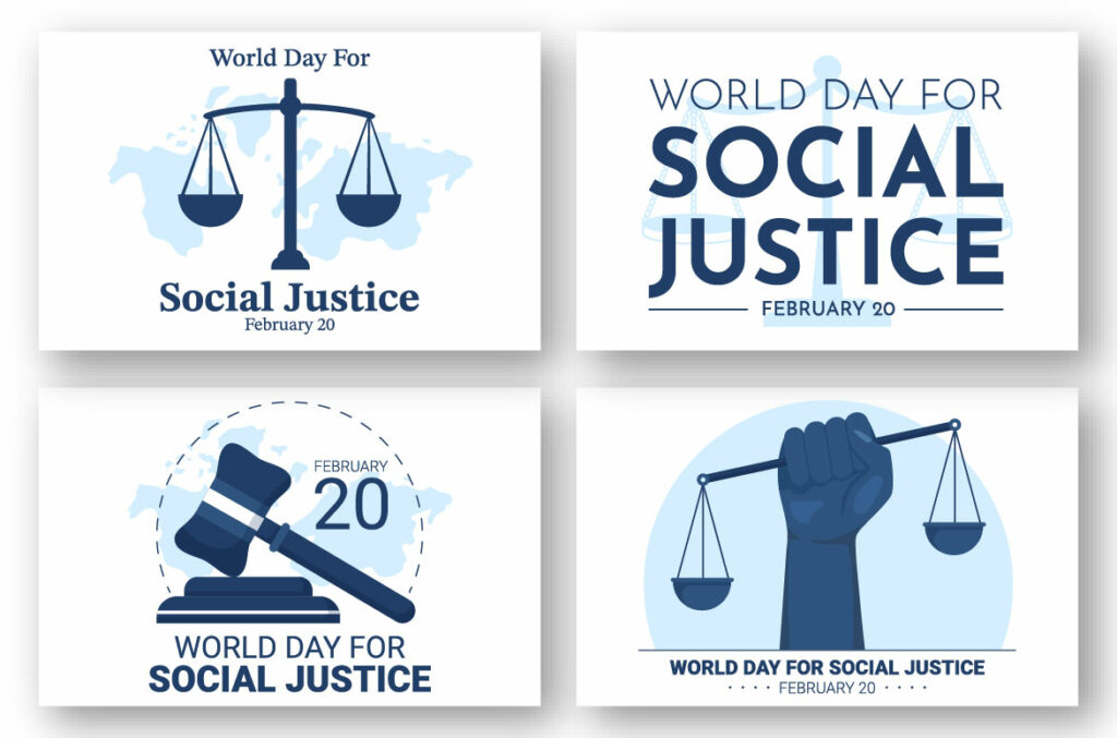 14 World Day of Social Justice Illustration - MasterBundles