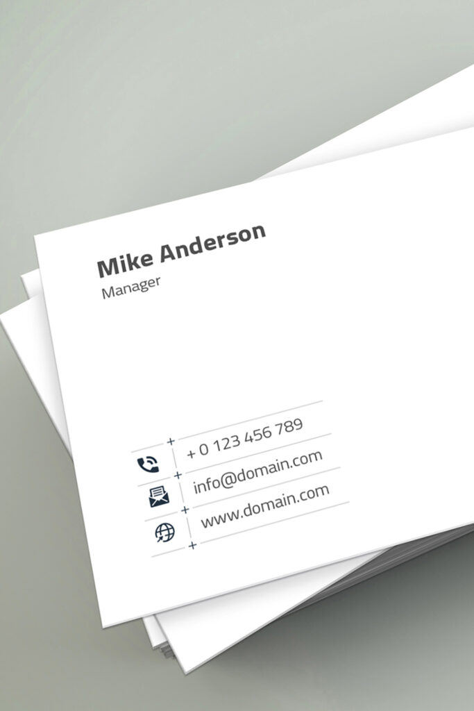 Minimal Business Card - MasterBundles