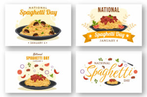 14 National Spaghetti Day Illustration - MasterBundles