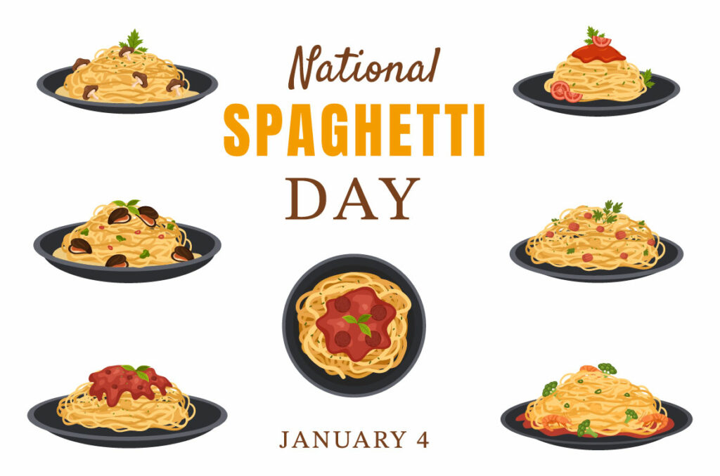 14 National Spaghetti Day Illustration - MasterBundles