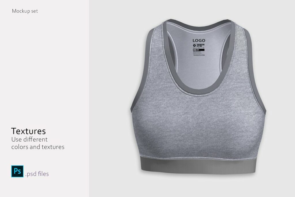 Sport Bra Mockup Set – MasterBundles