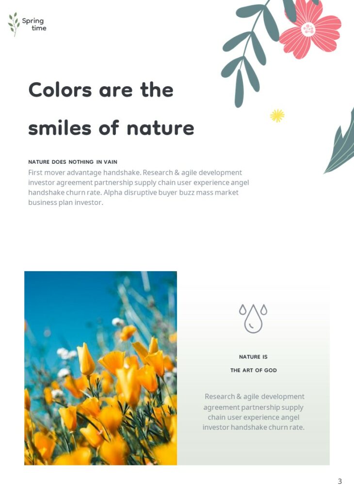 Spring Time Vertical Google Slides Theme – MasterBundles