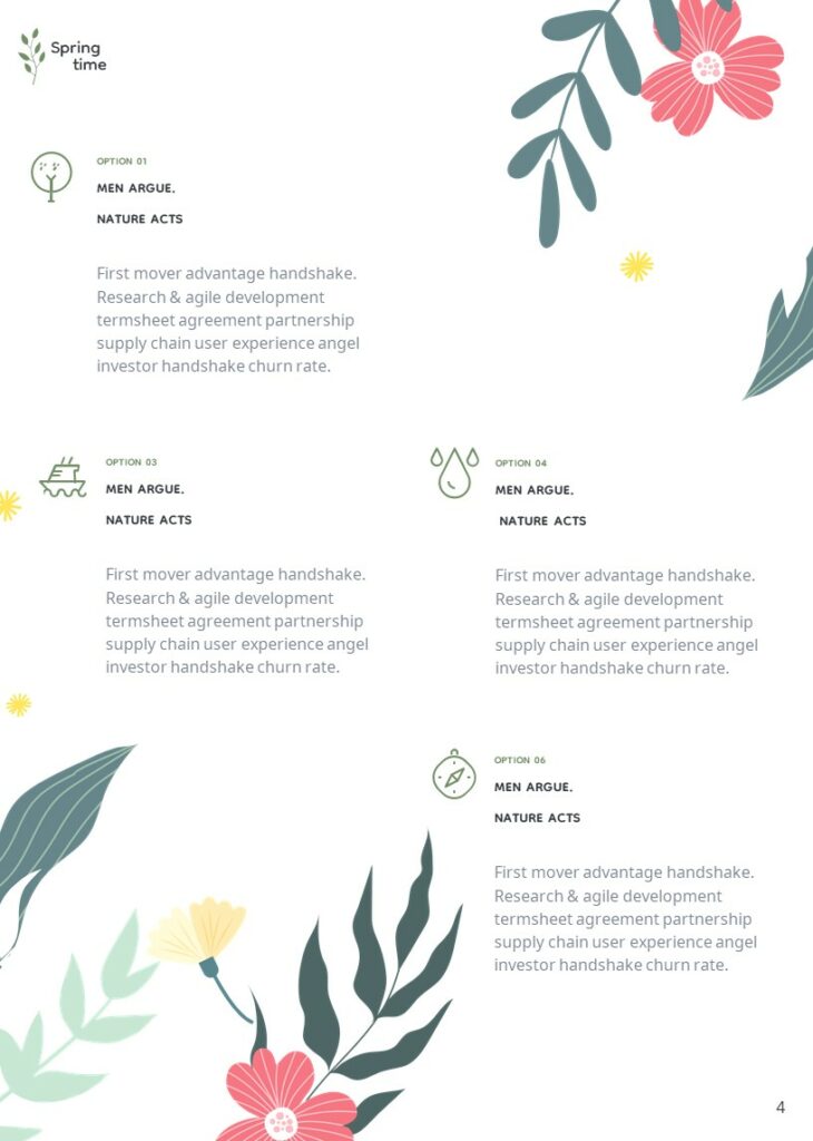 Spring Time Vertical Google Slides Theme – MasterBundles