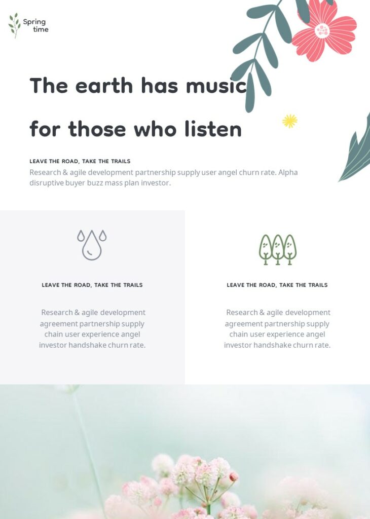 Spring Time Vertical Google Slides Theme – MasterBundles