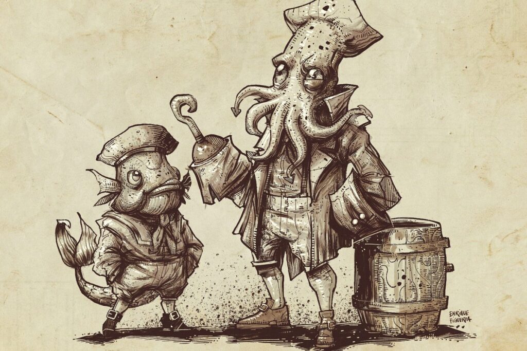 Squid Brush Pack for Procreate – MasterBundles