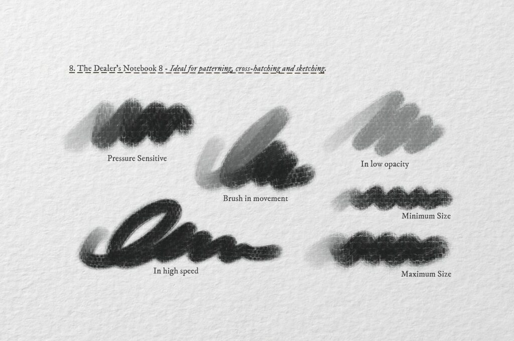 The Dealer's Notebook Procreate Kit – MasterBundles