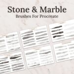 Stone & Marble Brushes for Procreate – MasterBundles