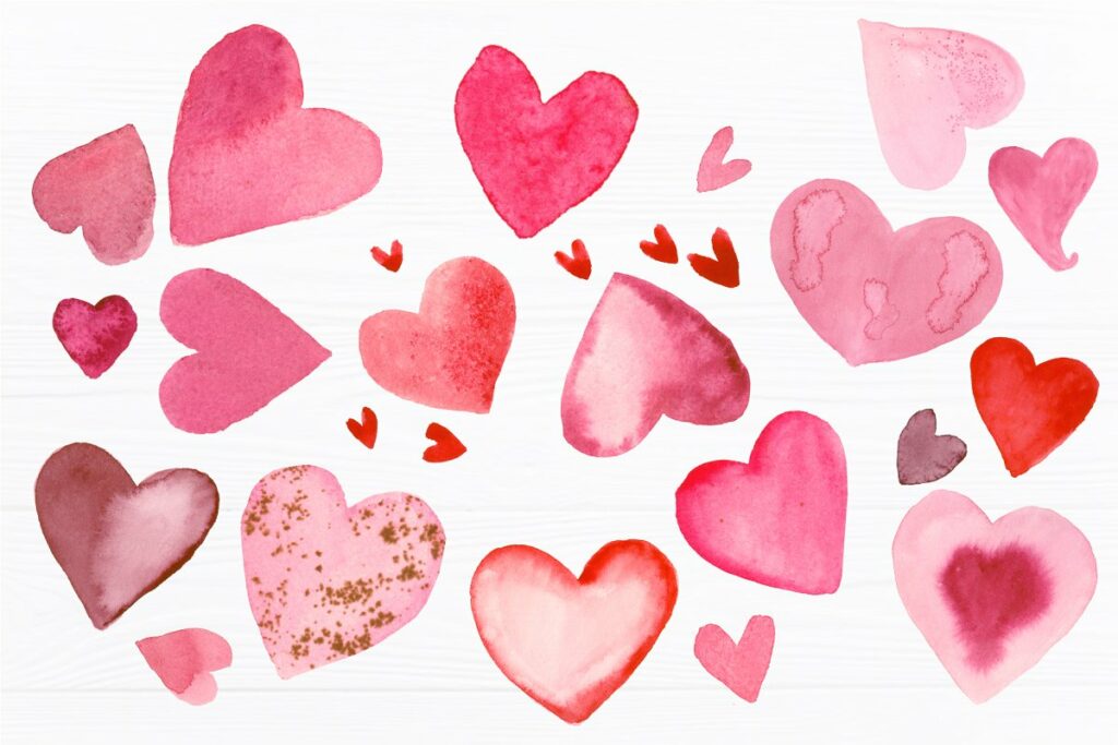 A Dozen Hearts – MasterBundles