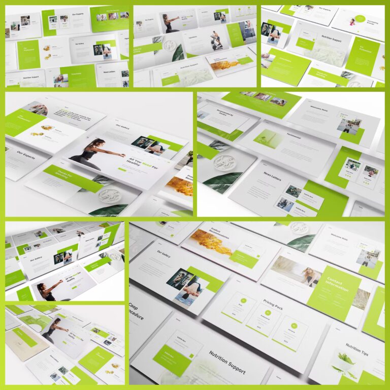 Supplements Powerpoint Template – MasterBundles