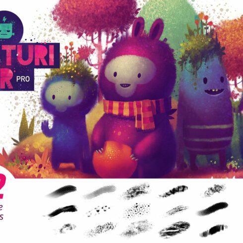 Texturizer Pro - Procreate Brushes | MasterBundles