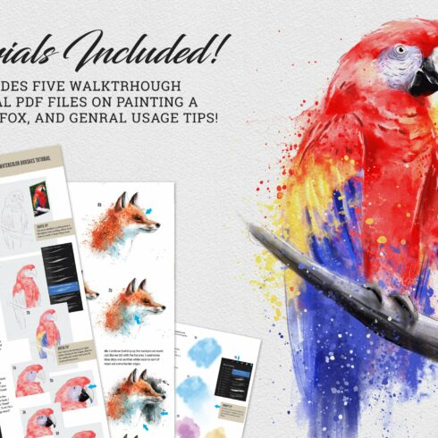 Master Watercolor Procreate Brushes | MasterBundles