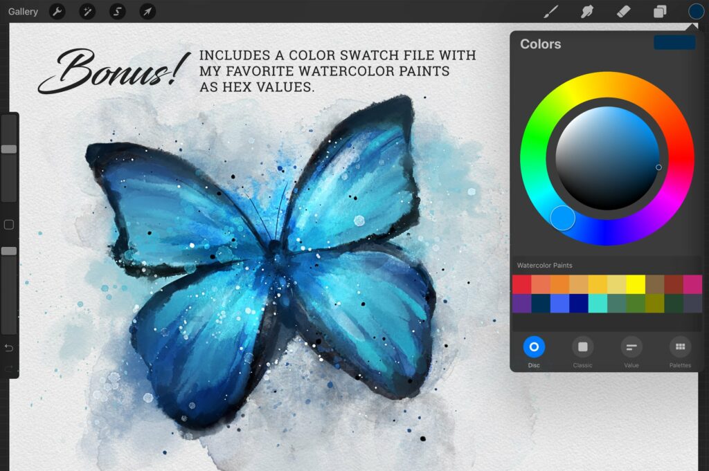 Master Watercolor Procreate Brushes – MasterBundles
