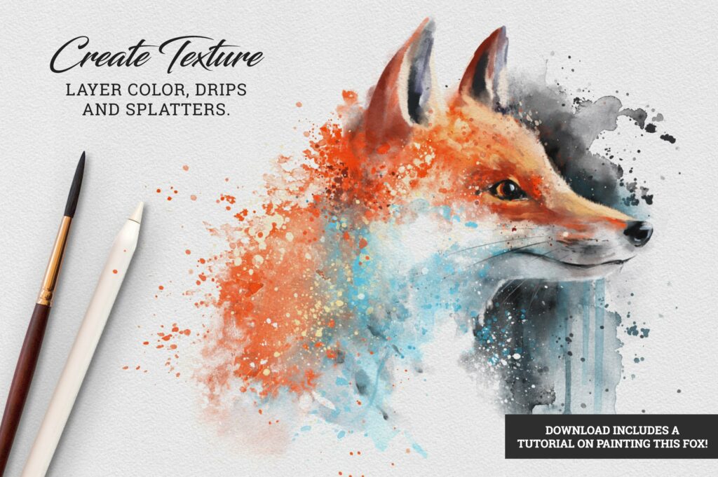 Master Watercolor Procreate Brushes – MasterBundles