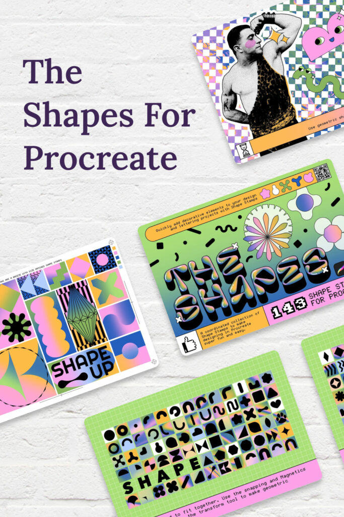 The Shapes for Procreate – MasterBundles