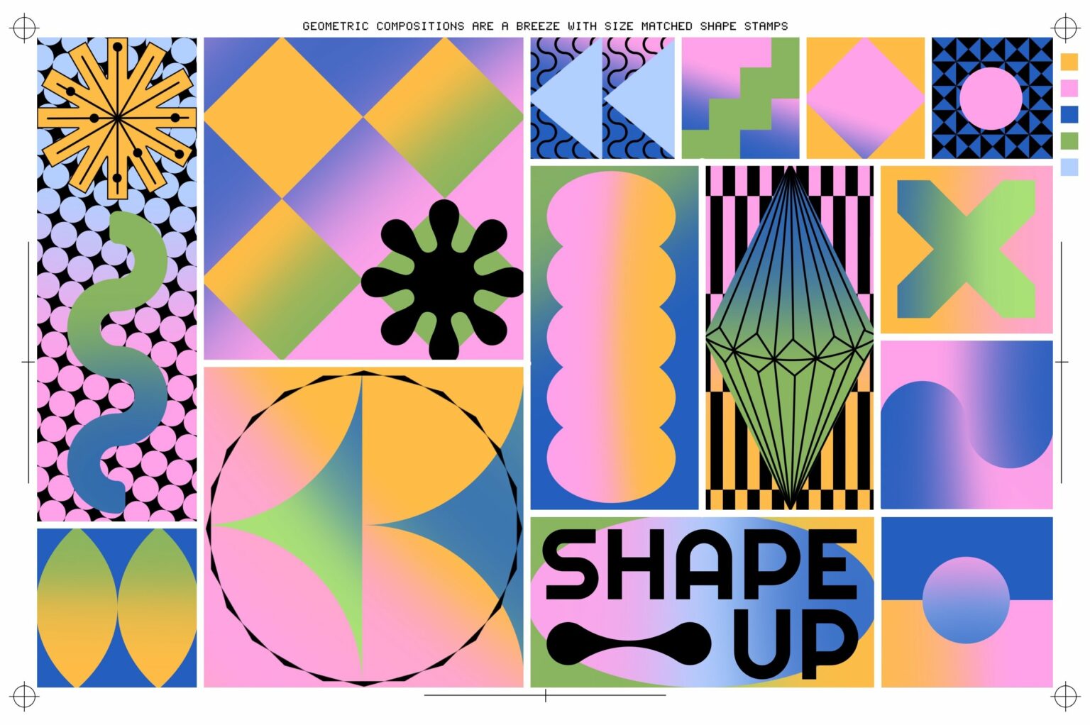 The Shapes for Procreate – MasterBundles