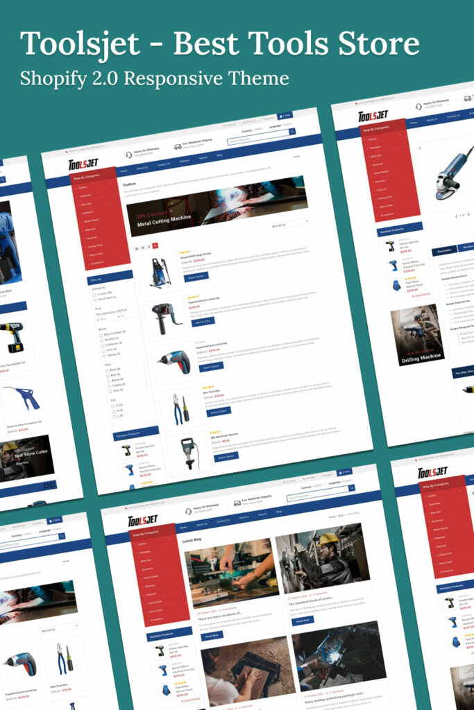 Toolsjet - Best Tools Store Shopify 2.0 Responsive Theme – MasterBundles