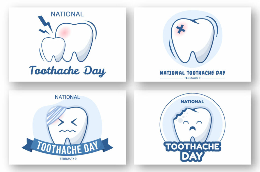 12 National Toothache Day Illustration - MasterBundles
