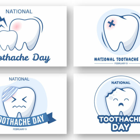 12 National Toothache Day Illustration - MasterBundles