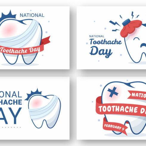 12 National Toothache Day Illustration - MasterBundles