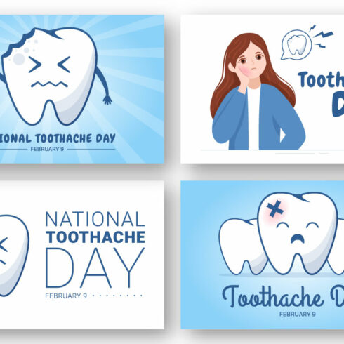 12 National Toothache Day Illustration - MasterBundles