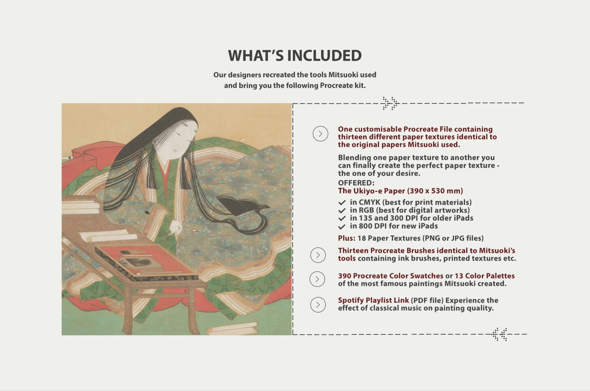 Tosa Mitsuoki Procreate Brushes – MasterBundles