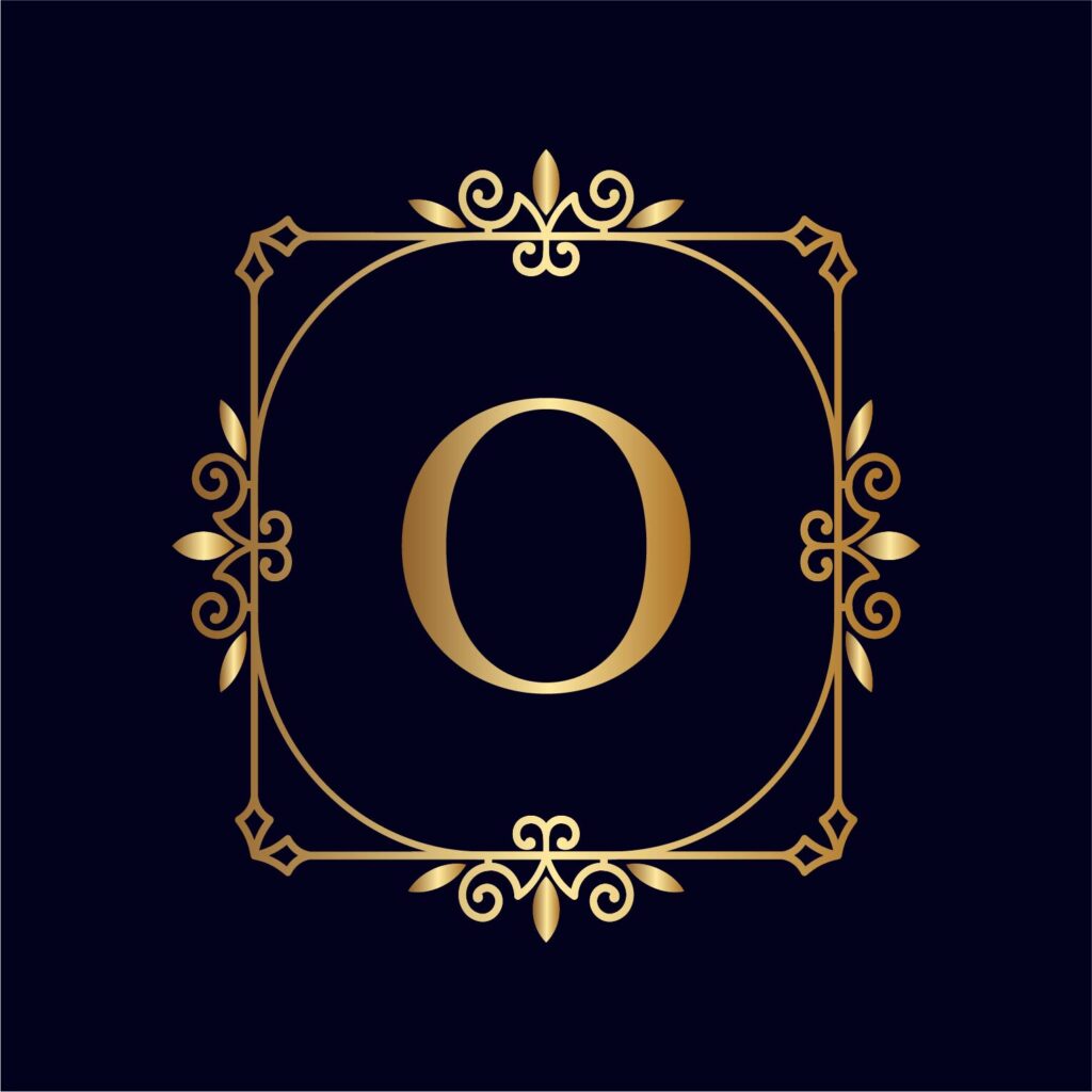 Gold Artistic Letter Logos Design - MasterBundles