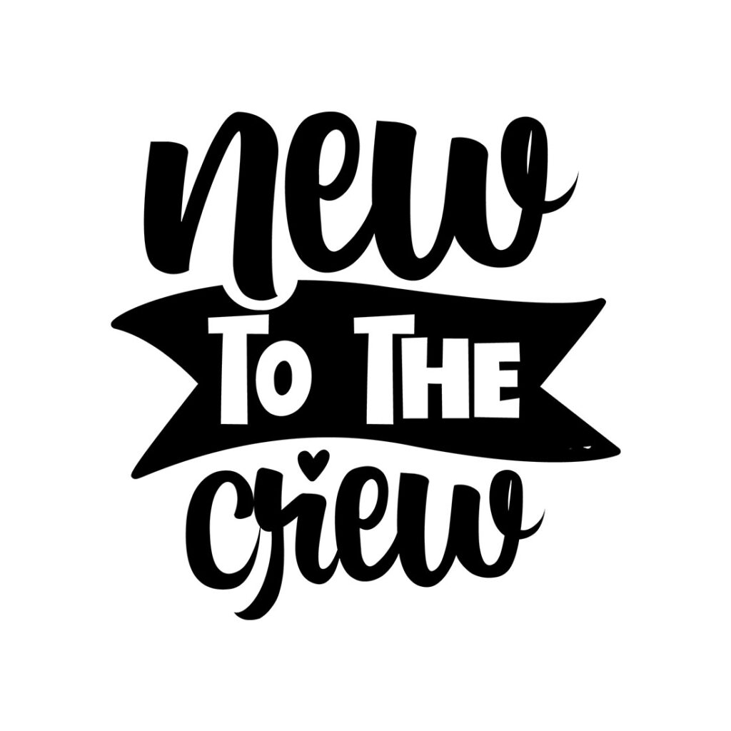 New To The Crew SVG Designs - MasterBundles