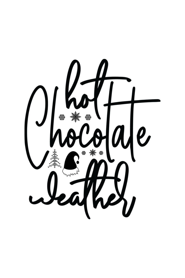 Hot Chocolate Weather SVG Designs - MasterBundles