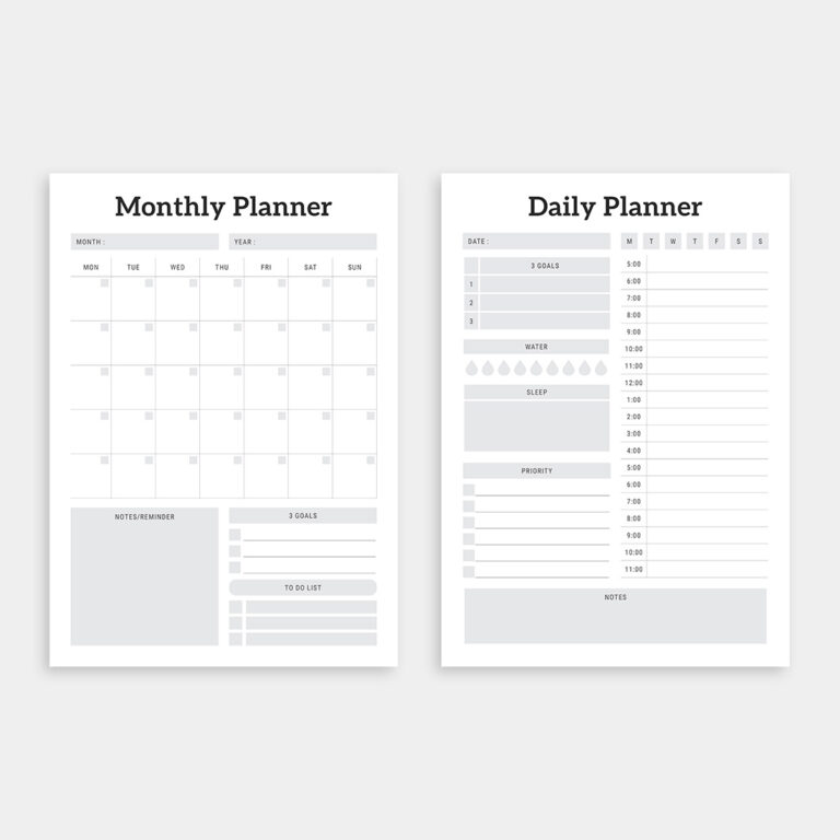 Ultimate Planner Bundle Pack Vo.55 - MasterBundles