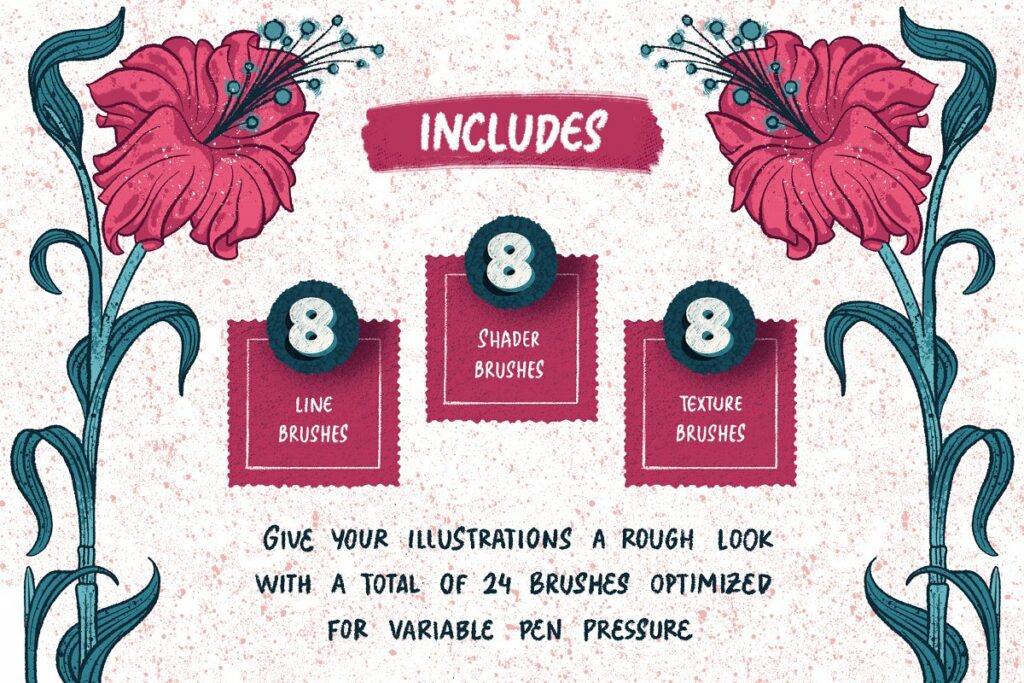 On The Road - Procreate Brush Set – MasterBundles