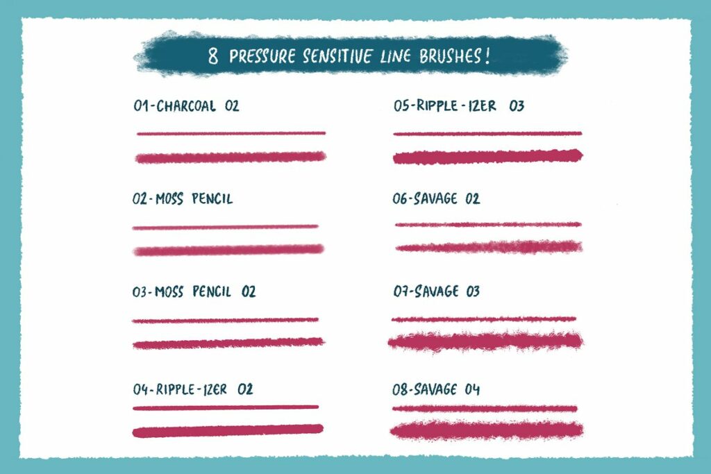 On The Road - Procreate Brush Set – MasterBundles