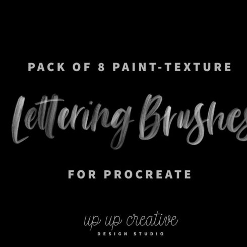 8 Procreate Lettering Brushes | Master Bundles