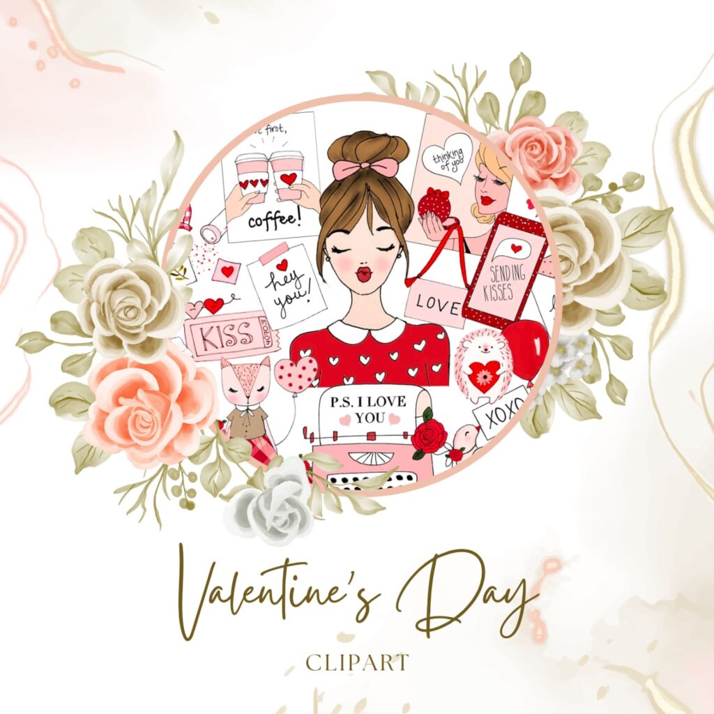 Valentine's Day Clipart – MasterBundles