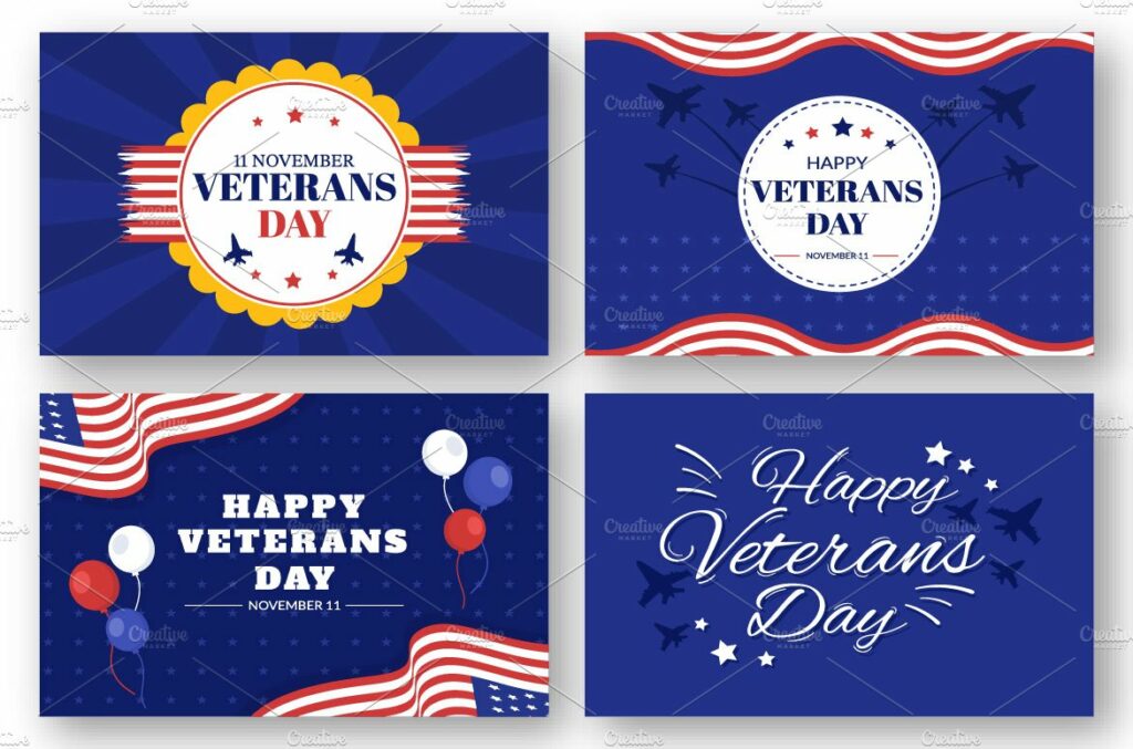 14 Veterans Day Design Illustration – MasterBundles