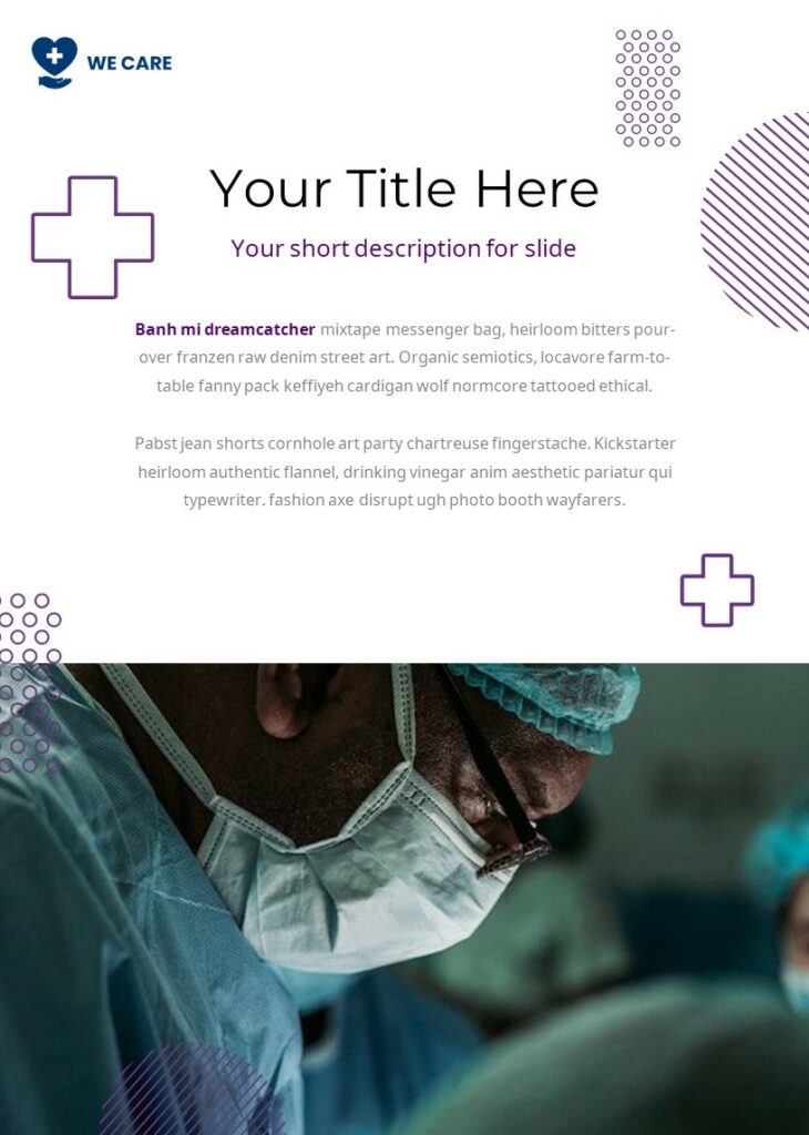 We Care Presentation Template: 50 Slides PPTX, KEY, Google Slides ...