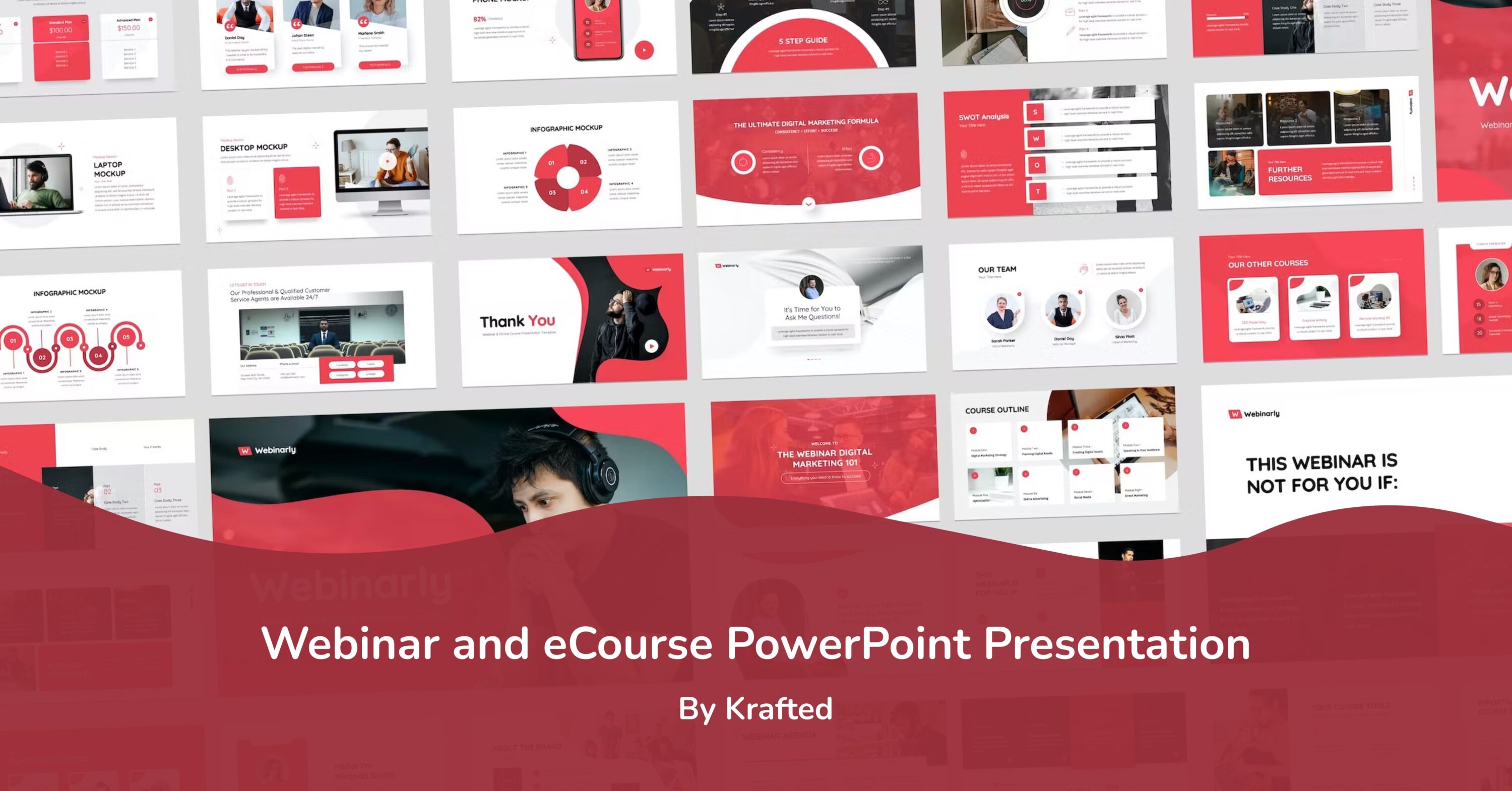 Webinar and eCourse PowerPoint Presentation – MasterBundles