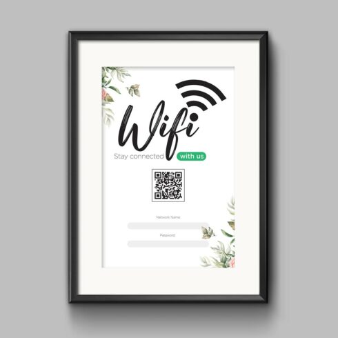 Wifi Sign Template Design - MasterBundles