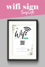 Wifi Sign Template Design - MasterBundles