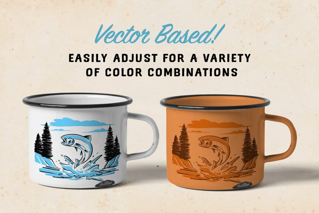 Wilderness Spot Art Collection – MasterBundles