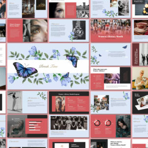 Women’s History Month Powerpoint Templates Bundle – MasterBundles