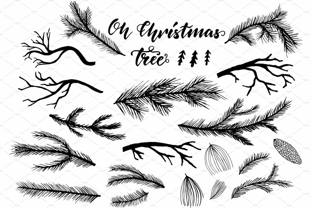 Christmas Procreate Stamp Brushes – MasterBundles
