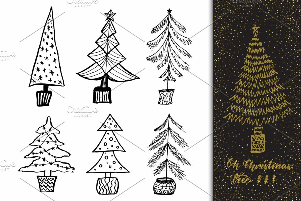 Christmas Procreate Stamp Brushes – MasterBundles