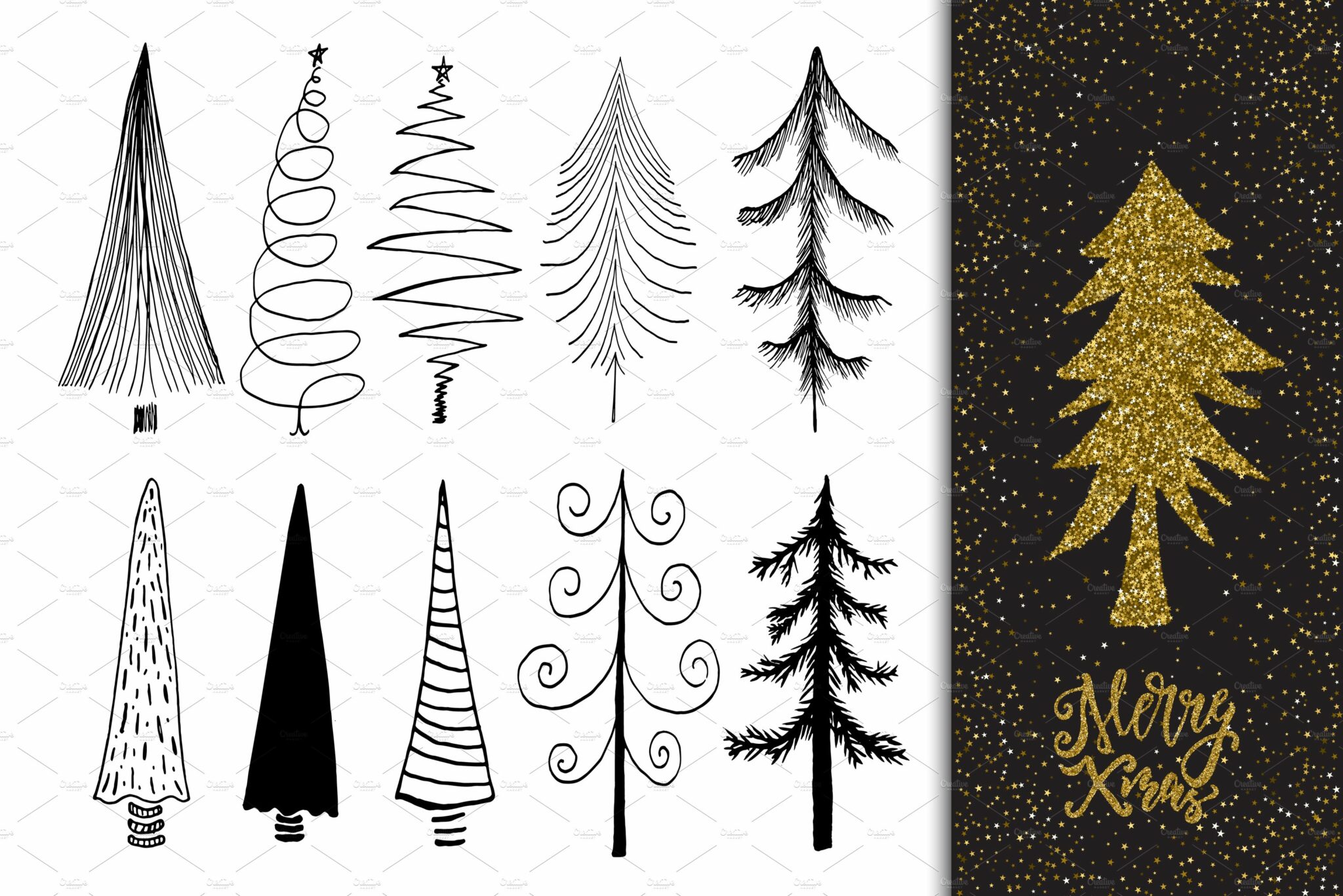 Christmas Procreate Stamp Brushes – MasterBundles