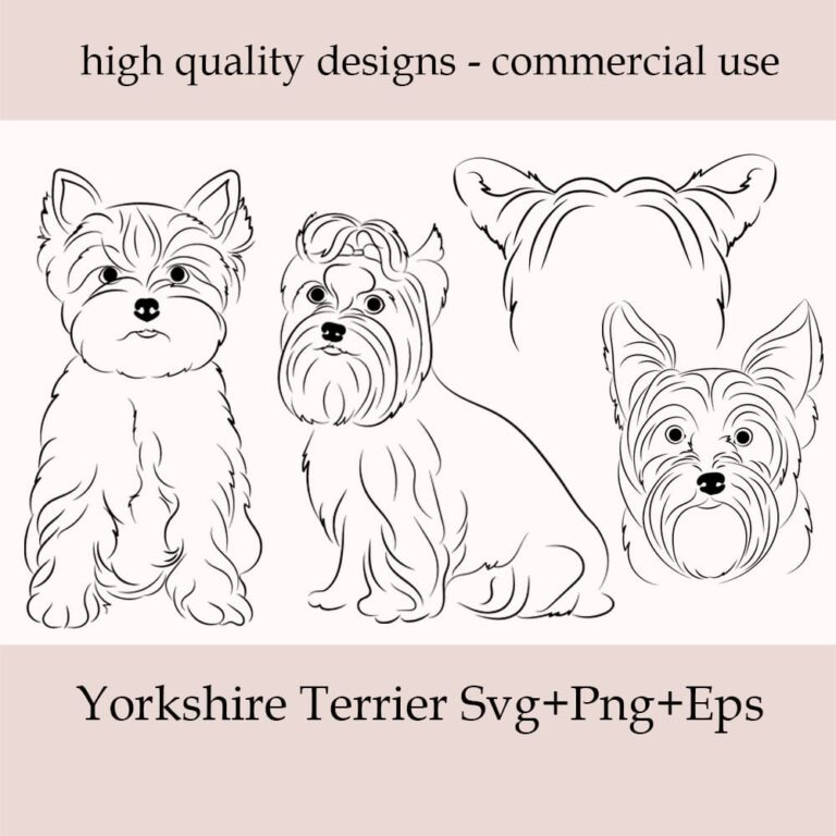 Yorkshire Terrier SVG – MasterBundles