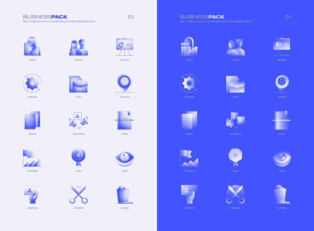 Alpha Icons Collection – MasterBundles